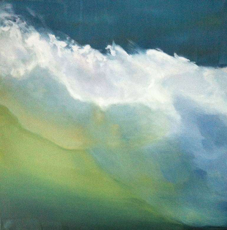 Vague impression Painting by Caroline Sarrazin | Saatchi Art
