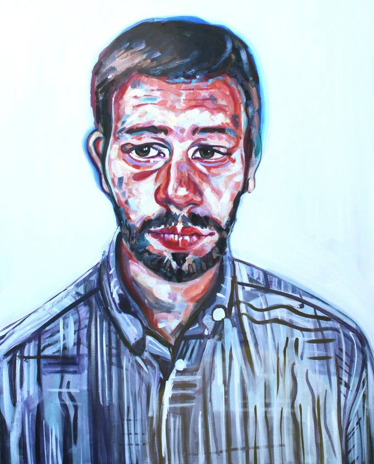 Dom 2014 Painting by Sinead Reed-Forrester | Saatchi Art