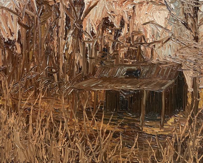 Sawmill, Brucefield Painting by Scott S Simpson | Saatchi Art
