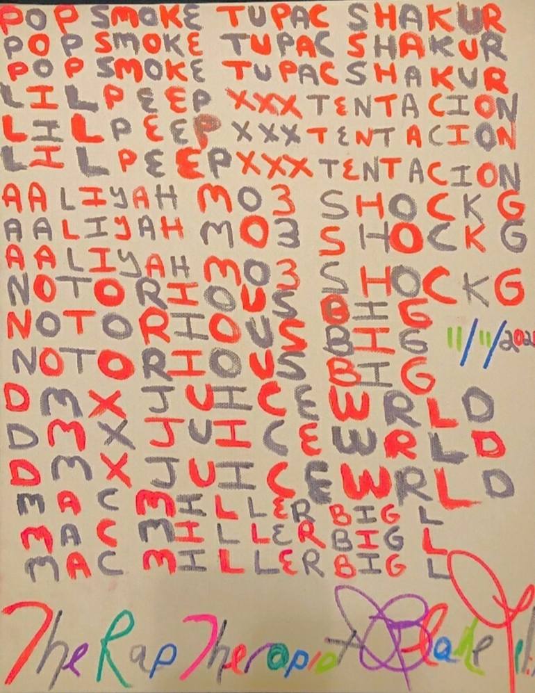 Rap Therapy Tupac Aaliyah Pop Smoke 100 Prints Photography by Blake LeVine | Saatchi Art