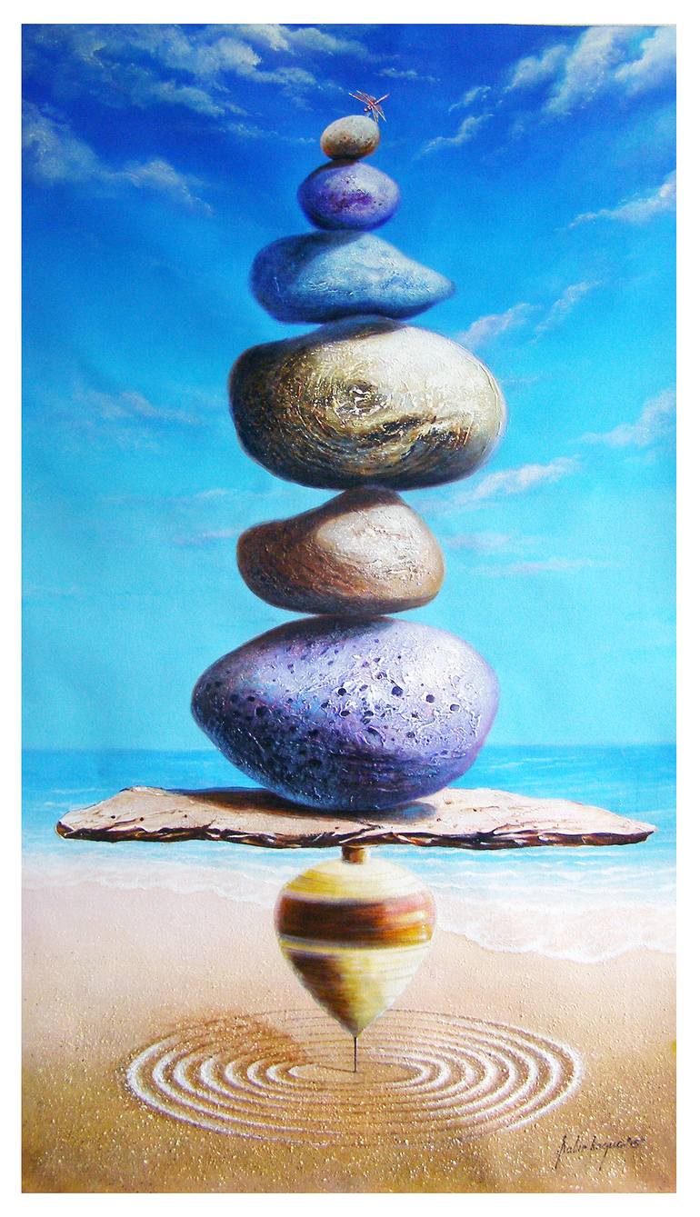 Balance Painting by Sabir Haque | Saatchi Art