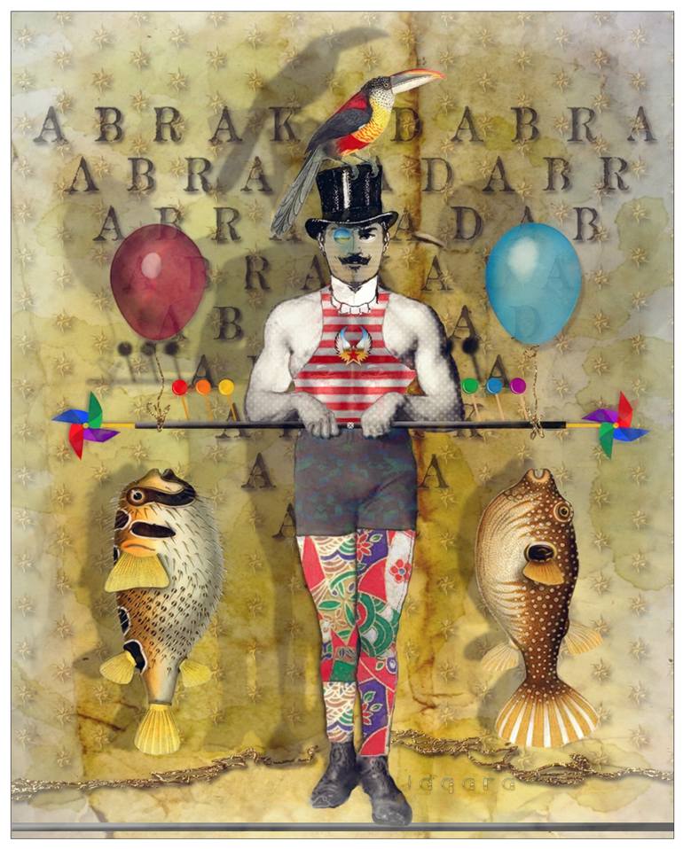 A Night at The Opera Collage by IDGARA IDGARA | Saatchi Art