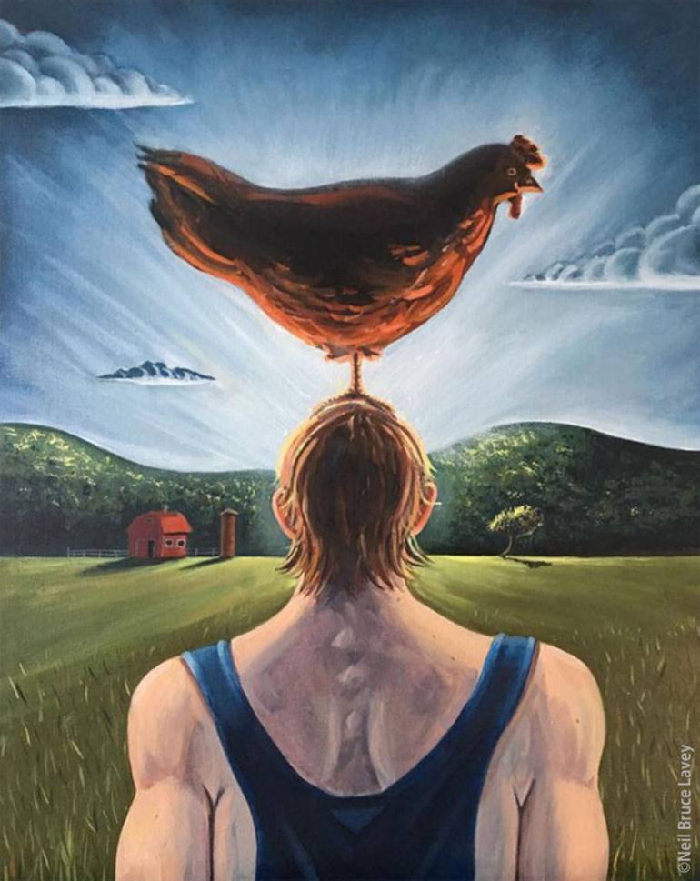 Early Riser Painting by Neil Lavey | Saatchi Art