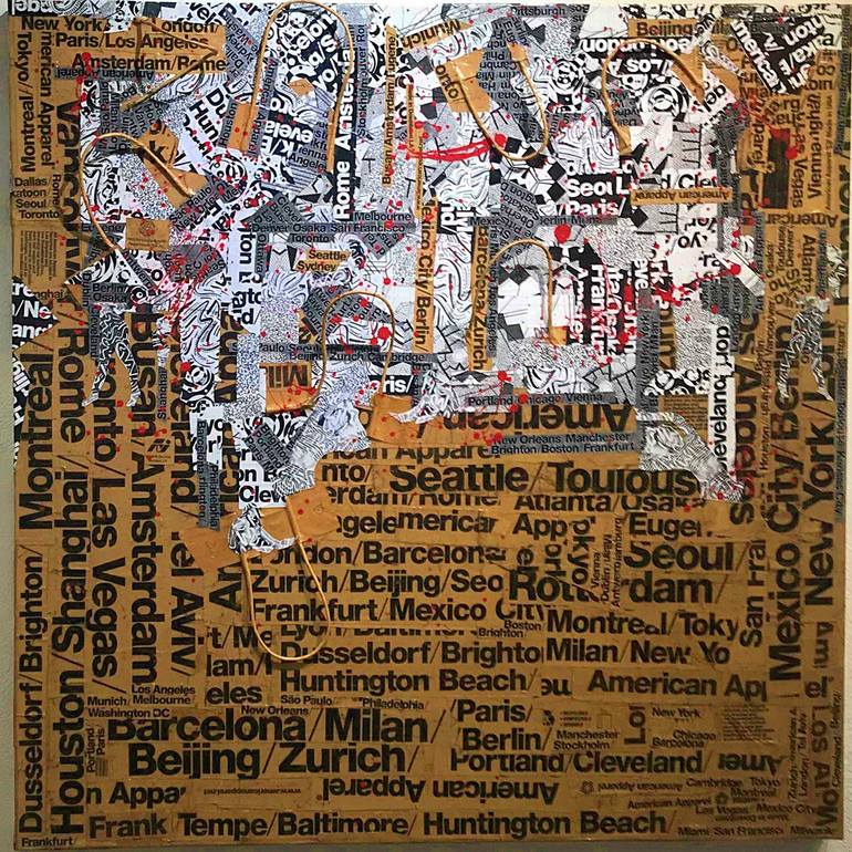 RDXAA3 Collage by Ryan Dennis | Saatchi Art