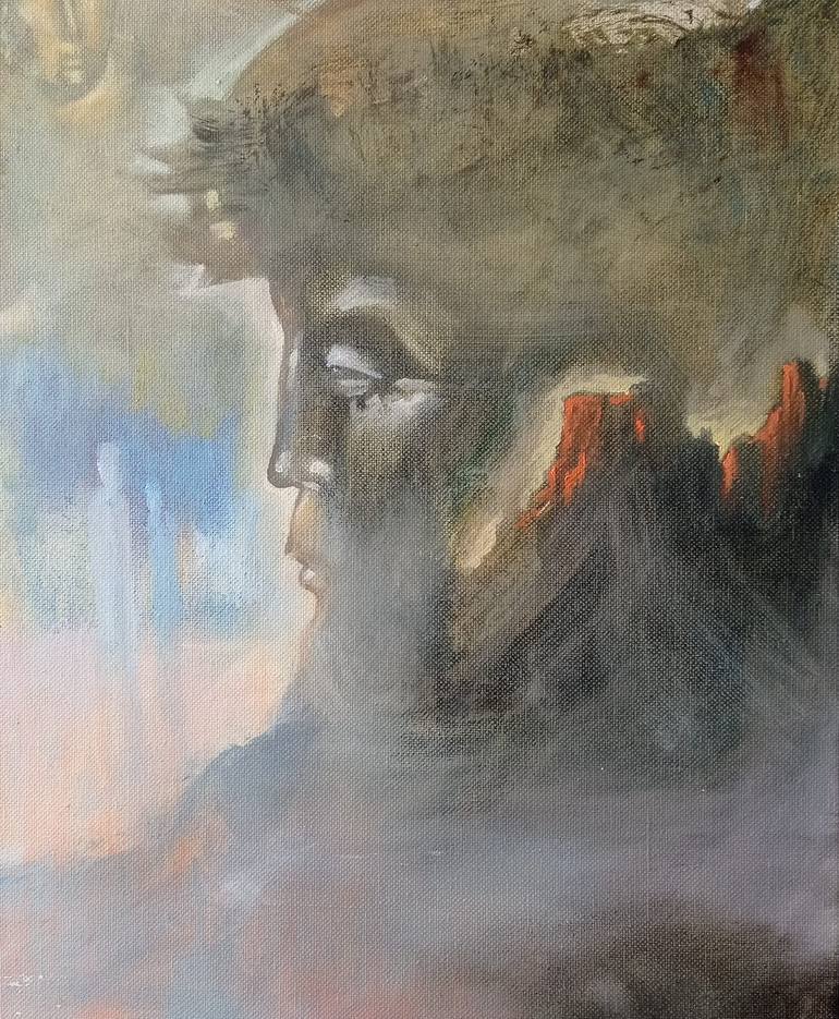 Alpha and Omega Painting by Raimundas Dzimidavicius | Saatchi Art