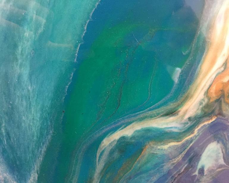 Tortoise Island Painting by Jennifer DeMar | Saatchi Art