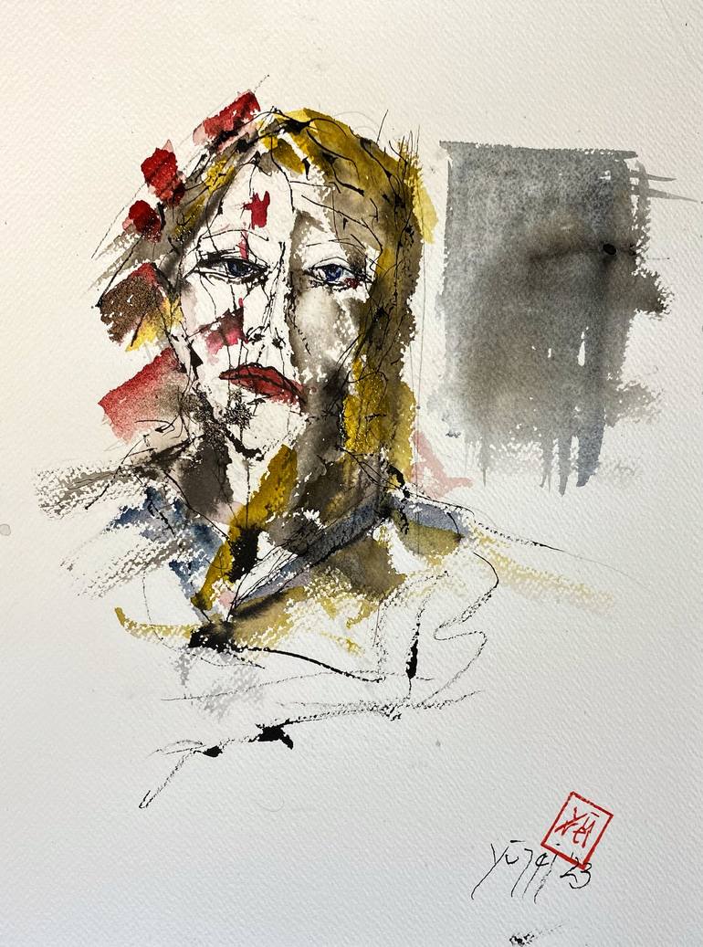 Michelle Painting by Nini YūRei Ferrara | Saatchi Art