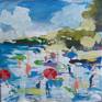 Small beach Painting by Marija Ruzicic | Saatchi Art