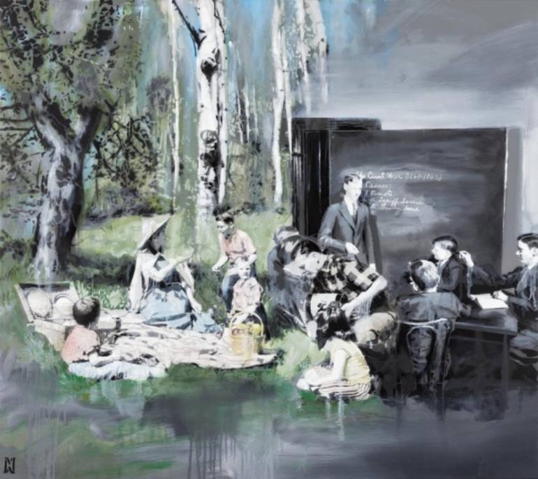 Fusion 2 Painting by Michal Mráz | Saatchi Art