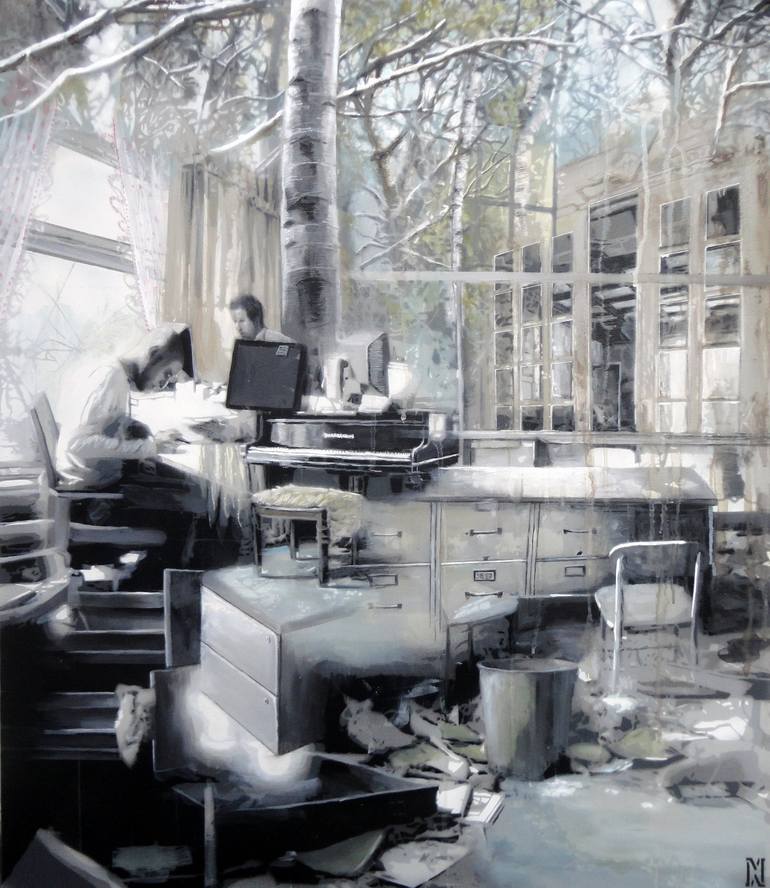 Sequence Painting by Michal Mráz | Saatchi Art