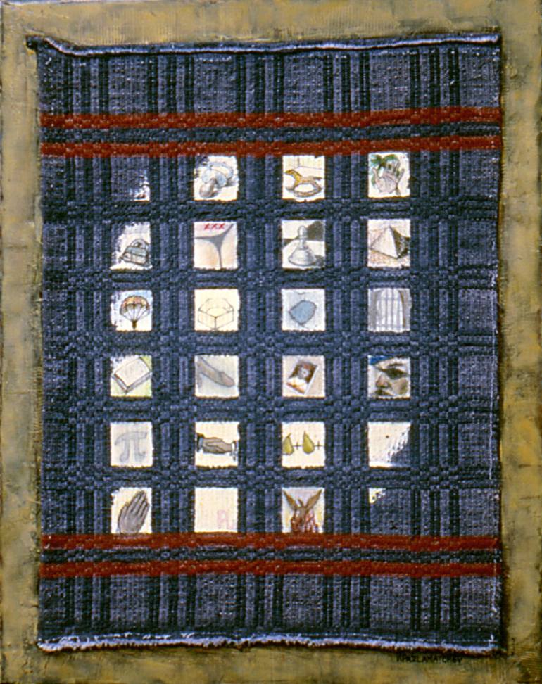 Pictionary - P Collage by Ivan Pazlamatchev | Saatchi Art