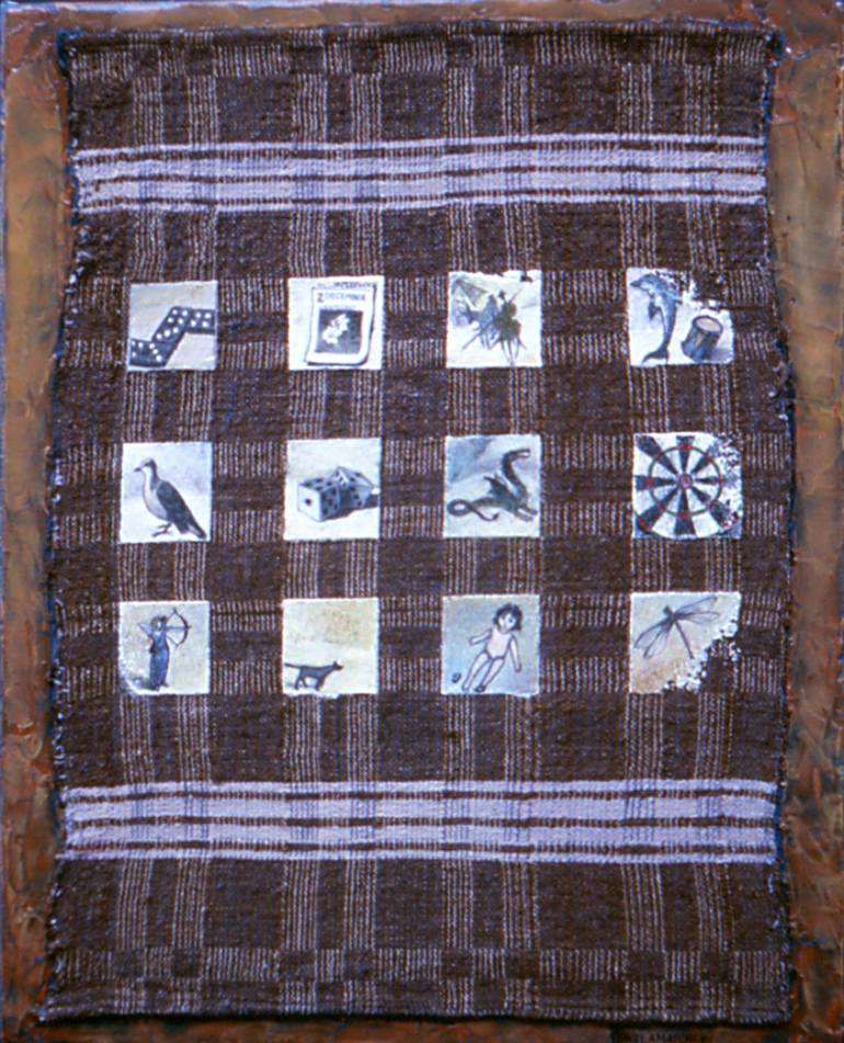 Pictionary - D Collage by Ivan Pazlamatchev | Saatchi Art