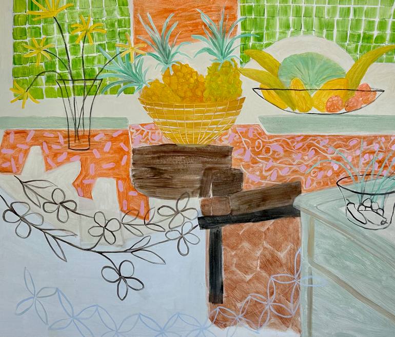 Market Day Painting by Hunter Hogan | Saatchi Art