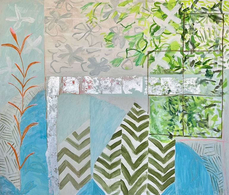 Big Mountain (summer) Painting by Hunter Hogan | Saatchi Art