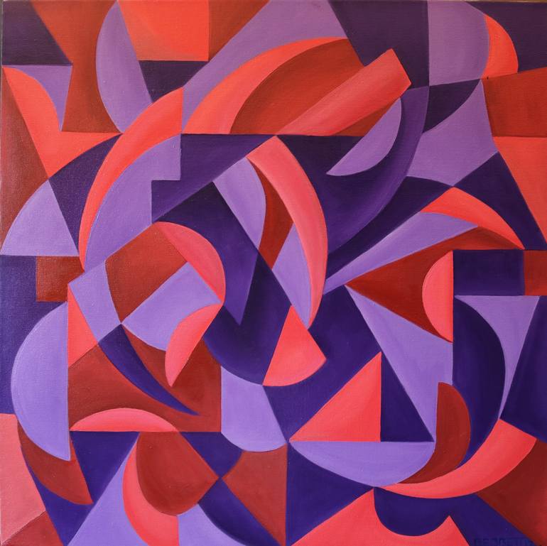 Abstract number two. Painting by Nicholas Gebbett | Saatchi Art