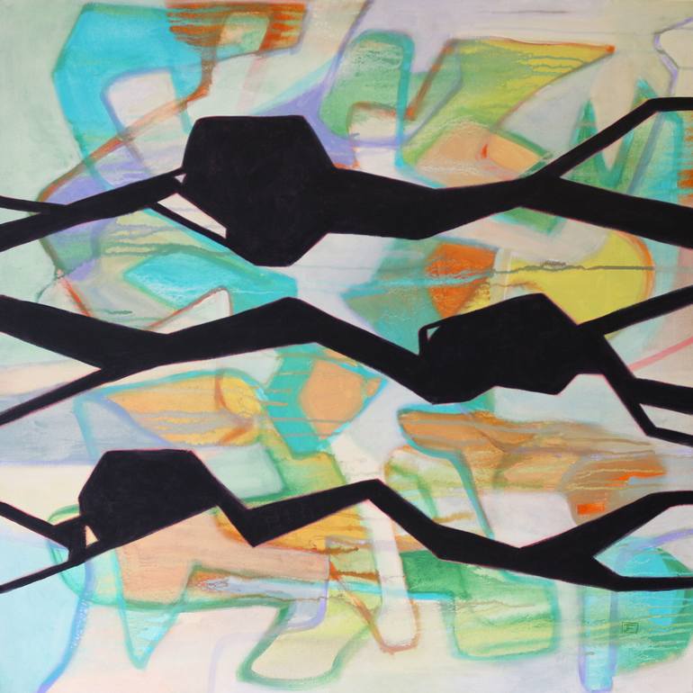 Obstacles Painting by Jasmine Farrow | Saatchi Art