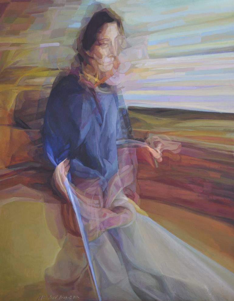 Transformations over Time Painting by Maria Jose Diaz | Saatchi Art