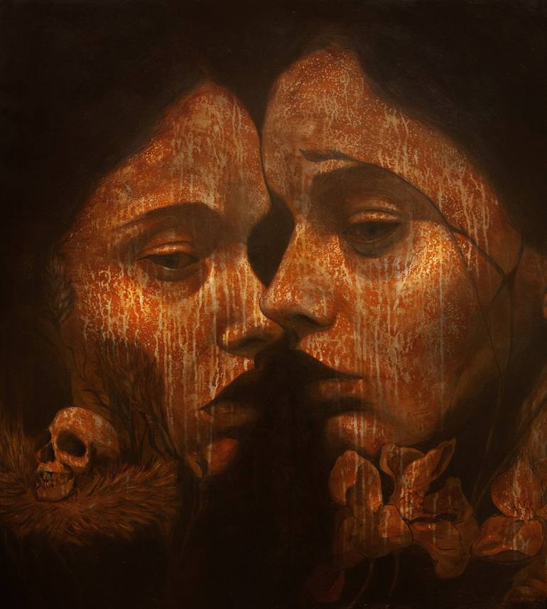 The beauty of fading, recognizing and living Painting by Marcello ...