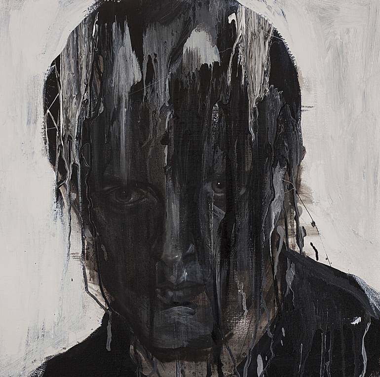 Ian Curtis Painting by Marcello Castellani | Saatchi Art