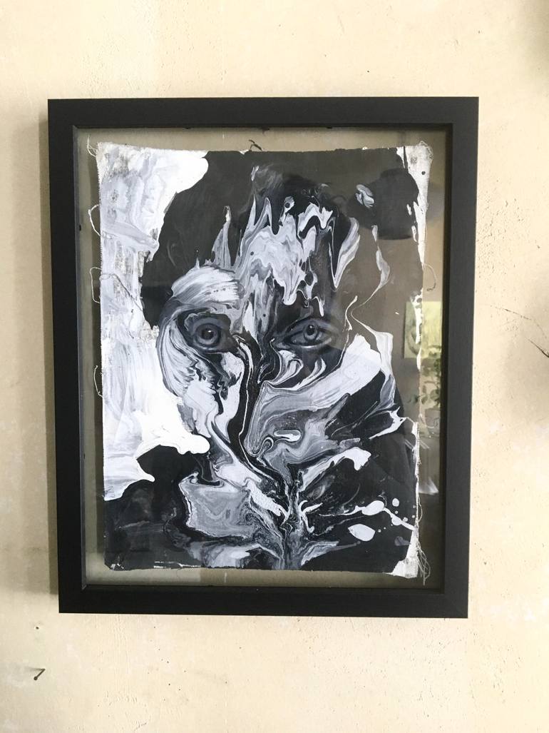 Mask Painting by Marcello Castellani | Saatchi Art