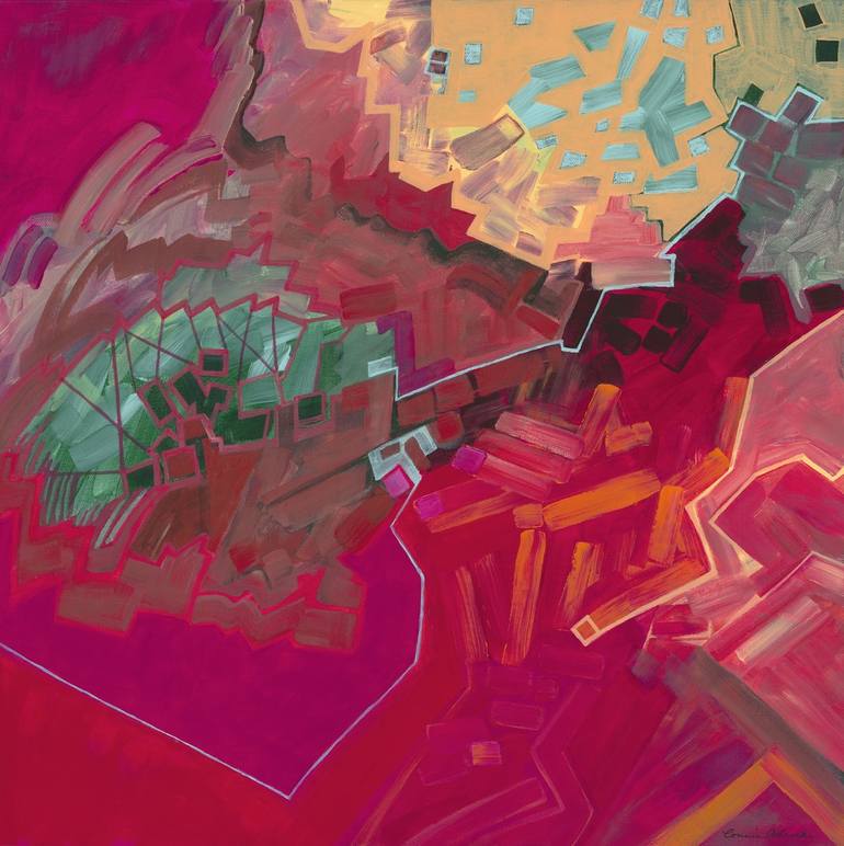 Embers Painting by Connie Adcock | Saatchi Art