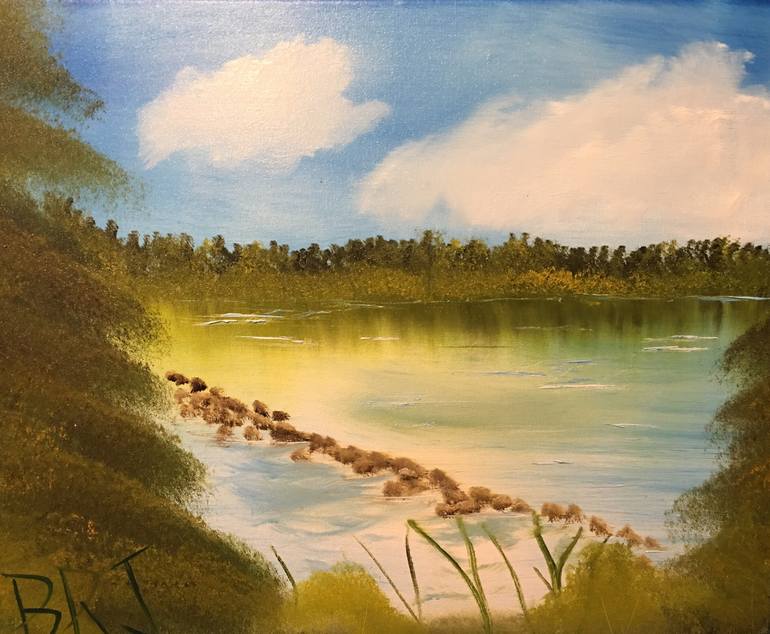 Mighty Beginnings Painting by Benjamin Jameson | Saatchi Art