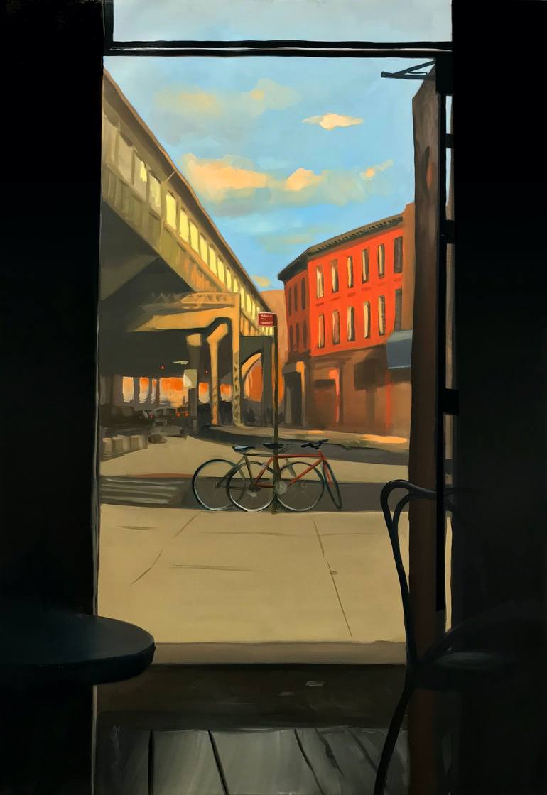 Broadway and Hooper Painting by Michael Connors | Saatchi Art