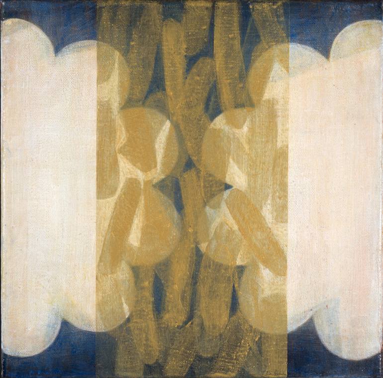 Blue Interruption Painting by Roberta Tucci | Saatchi Art