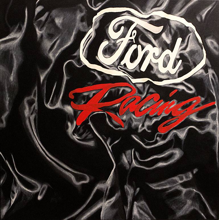 FORD RACING Painting by Manon Guégan | Saatchi Art
