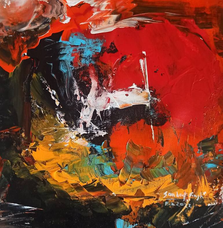 Nature Painting by Sandeep Singh | Saatchi Art