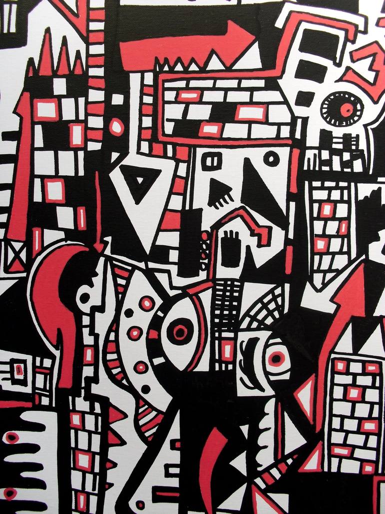 Matrix Maze 02 Painting by Christopher Godber | Saatchi Art