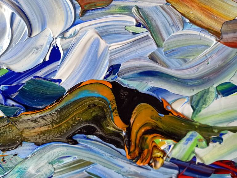 isola Painting by antonino Puliafico | Saatchi Art