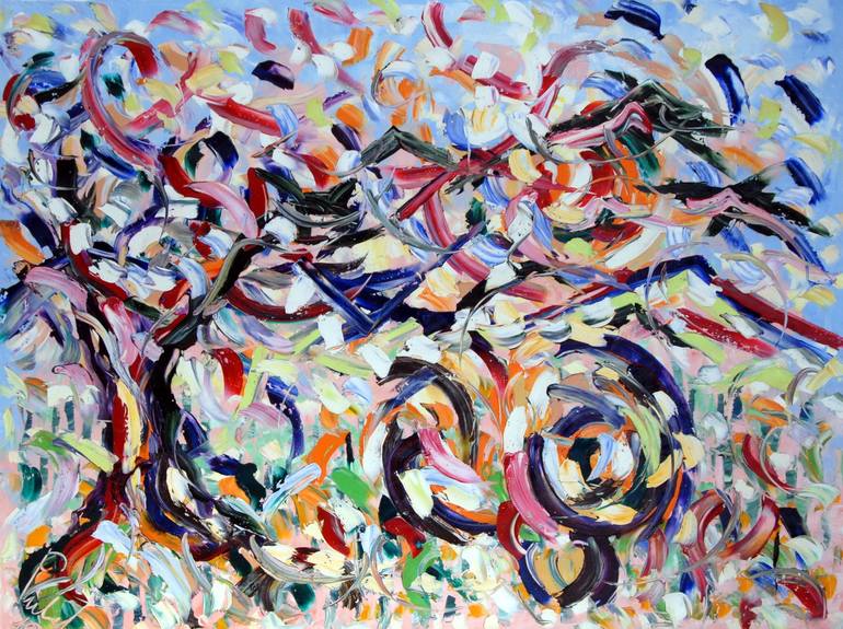 Falciatura Painting by antonino Puliafico | Saatchi Art