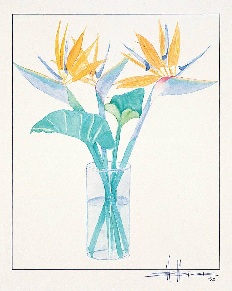 Paradise Painting by Eva Hill | Saatchi Art