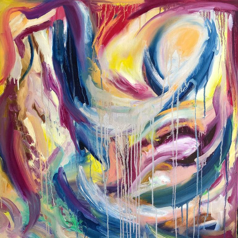 Show me your colourful soul Painting by Anna Sun | Saatchi Art