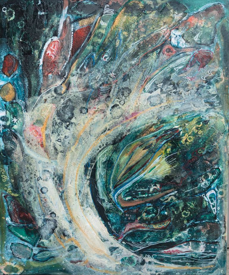 Vulnerability Painting by Angella King | Saatchi Art