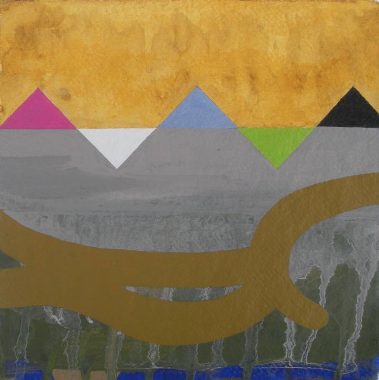 Border Series No.3 Painting by Jim Grundy | Saatchi Art