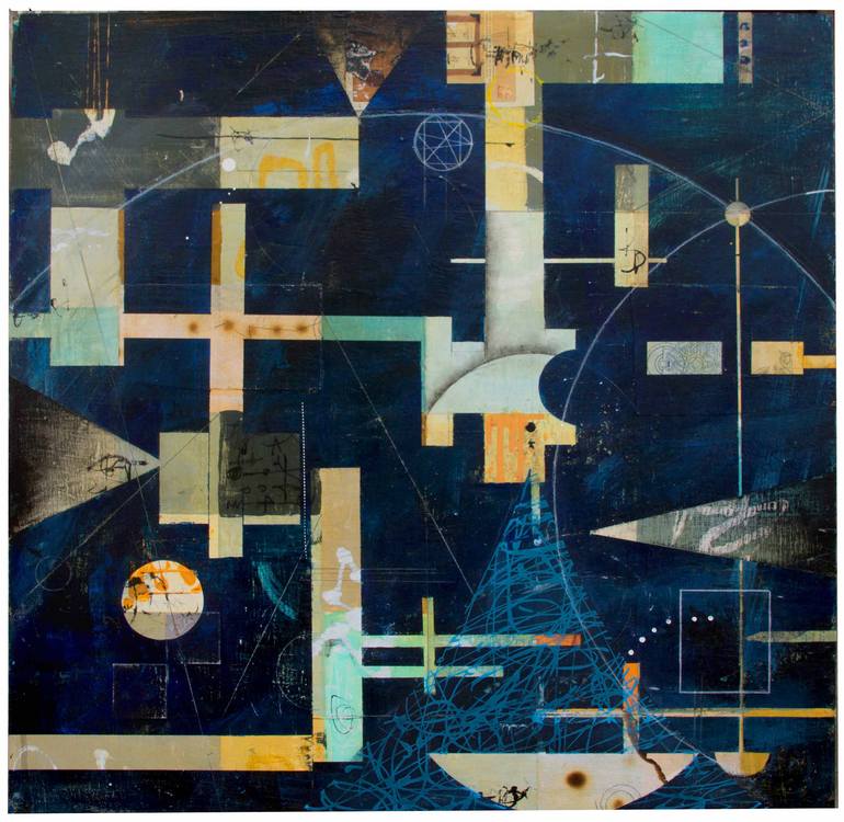 Titration, Filtration, Percolation Painting by Susan Wasinger | Saatchi Art