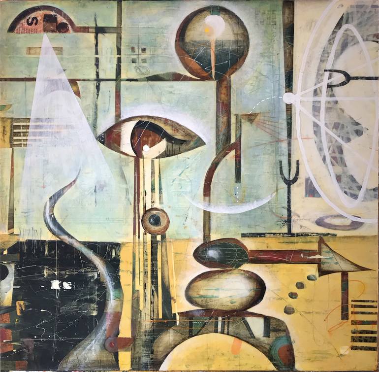 The Ophthalmologist's Cabinet Painting by Susan Wasinger | Saatchi Art