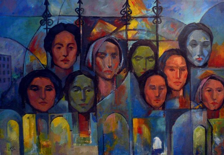 BARS Painting by Noha Nayel | Saatchi Art