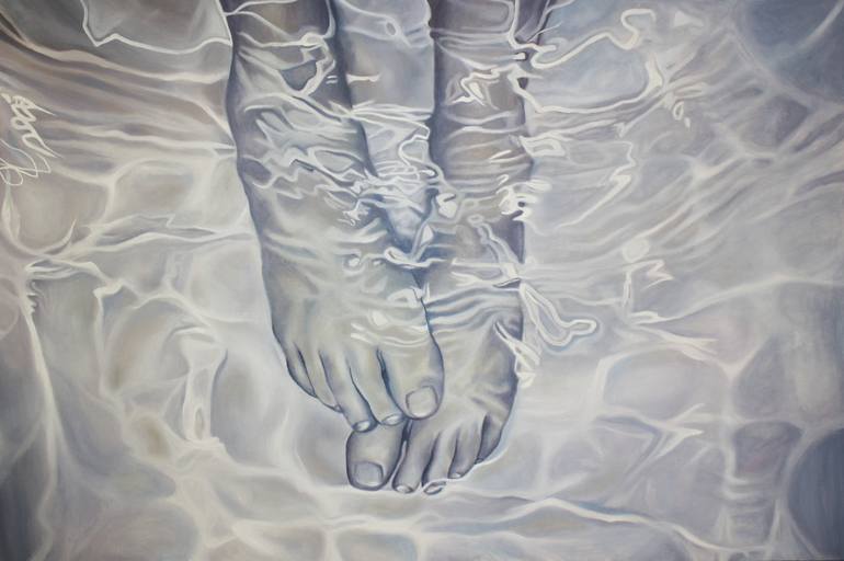 Consumed Painting by Tiffany Barber | Saatchi Art