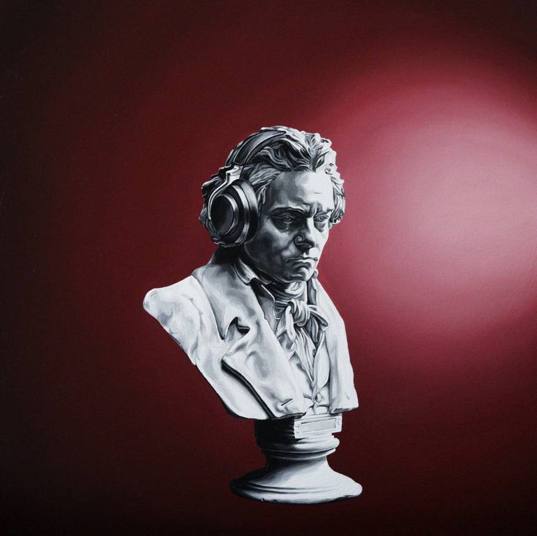 'Symphony 2020 - Beethoven' Painting by Tiffany Barber | Saatchi Art