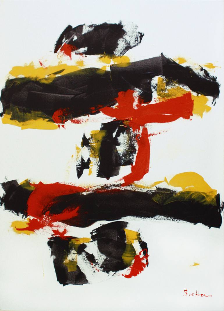 Her Tendencies 2 Painting by Simon Brittan | Saatchi Art