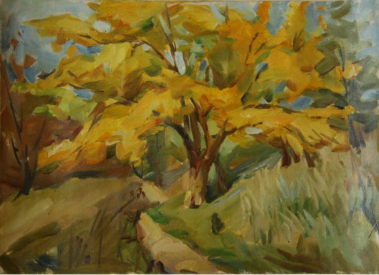 landscape Painting by Roman Bogdan | Saatchi Art