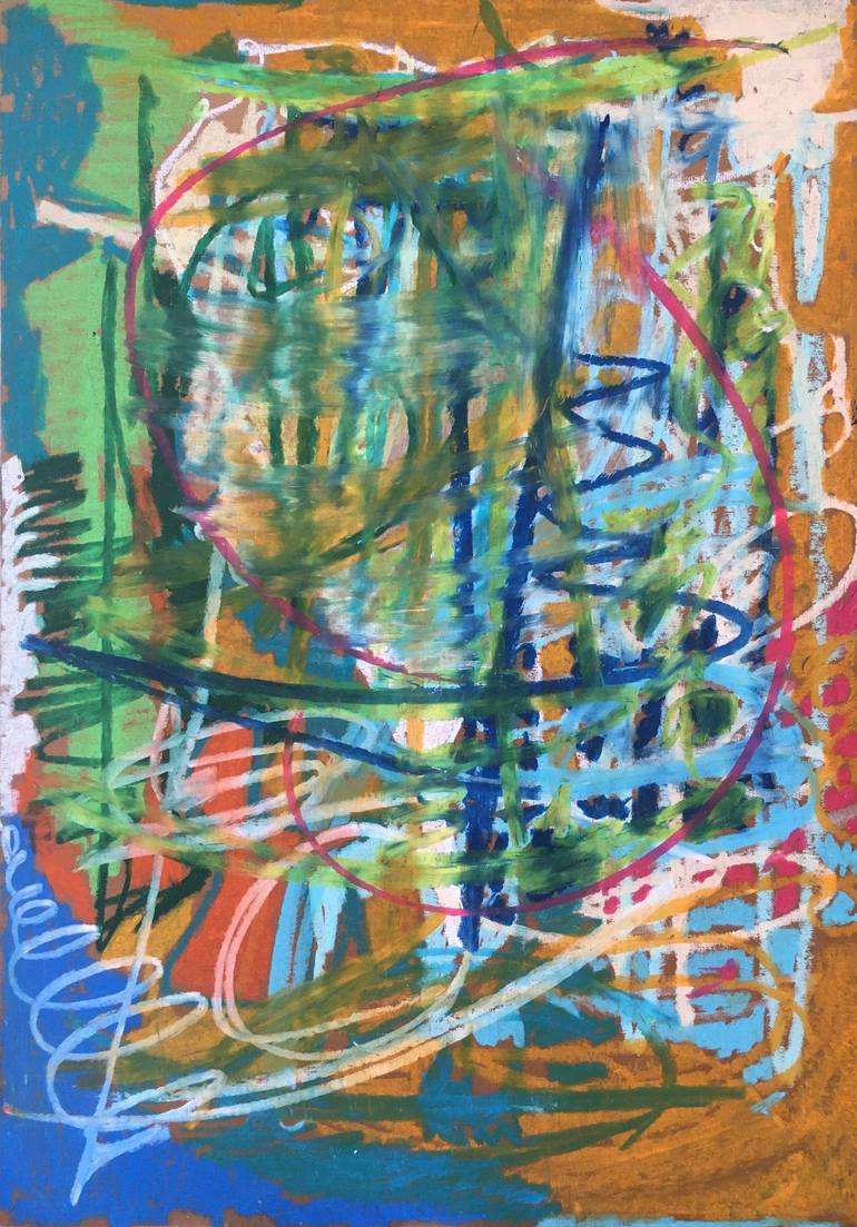 Metaverse Painting by Evgeniya Minina Zhemi | Saatchi Art