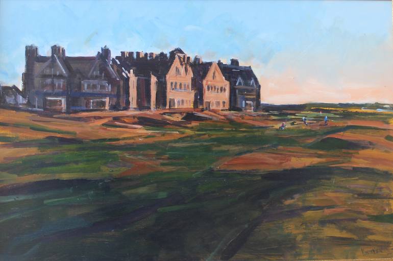 Trump International, Doonbeg, County Clare Painting by Michael Hanrahan ...