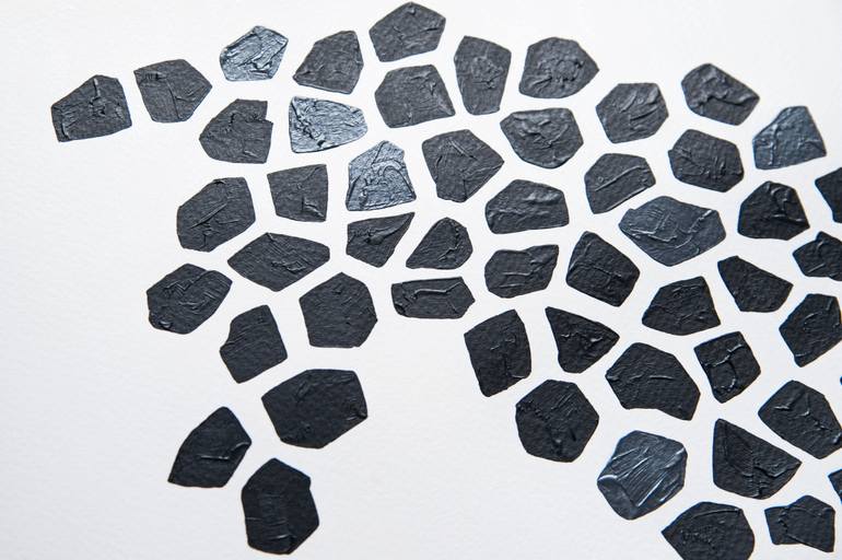 Koni - Bilogical Geometric Painting by Vas Sarisi | Saatchi Art