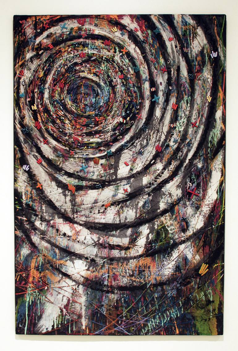 Entrenched Painting by Erin Pankratz | Saatchi Art