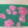 La rose Painting by Florencia Finster | Saatchi Art