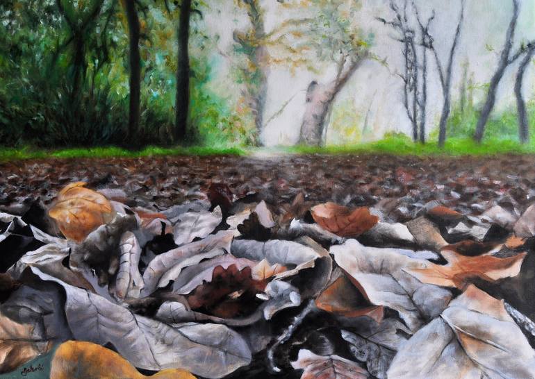 Belair National Park Painting by Simon Aberle | Saatchi Art